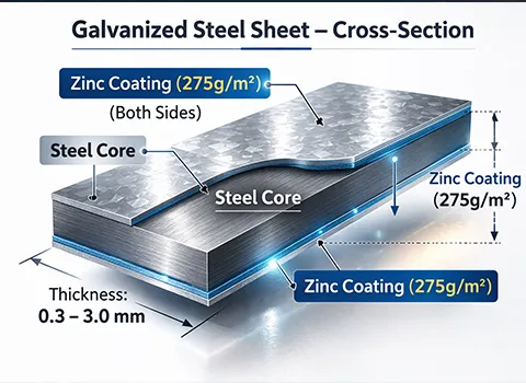 Z275 Galvanized Coil CIF Price In UAE - General Steels